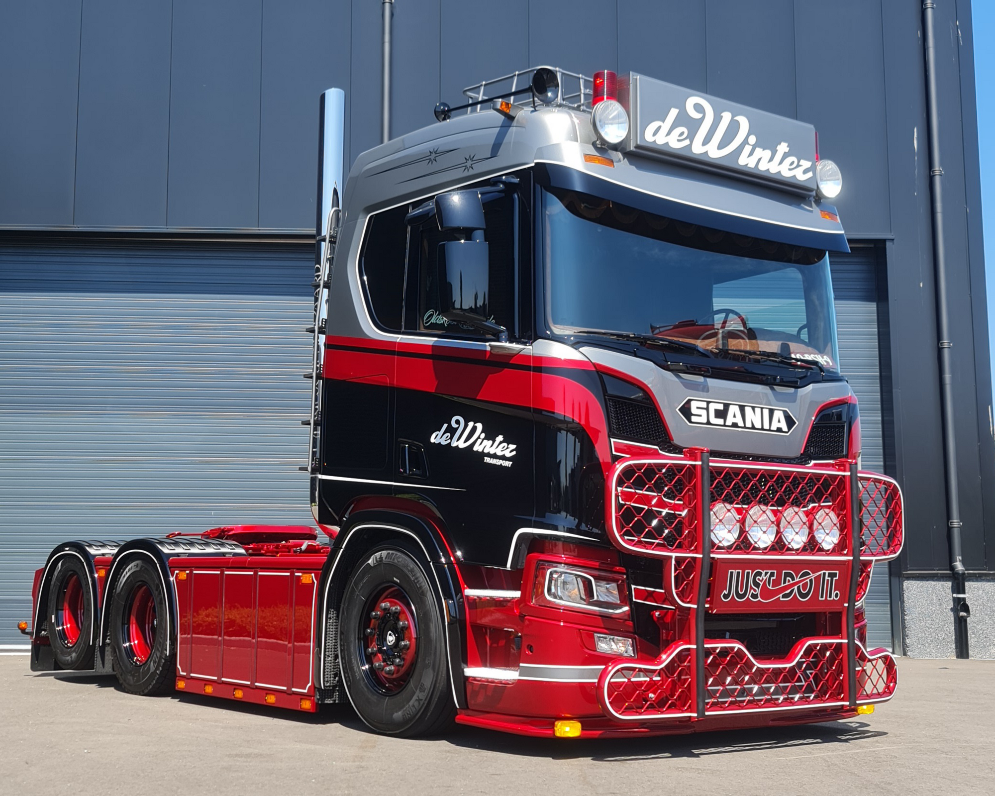 Scania R500 de Winter | Van der Heijden Truckstyling