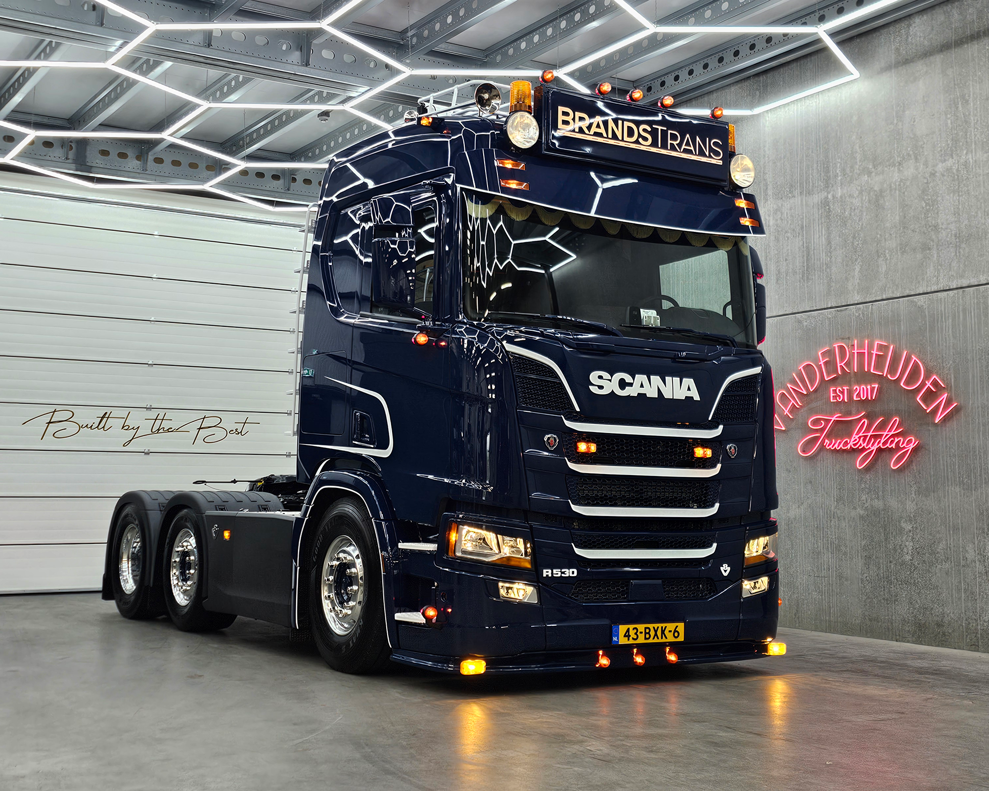 Scania R530 Brandstrans | Van der Heijden Truckstyling
