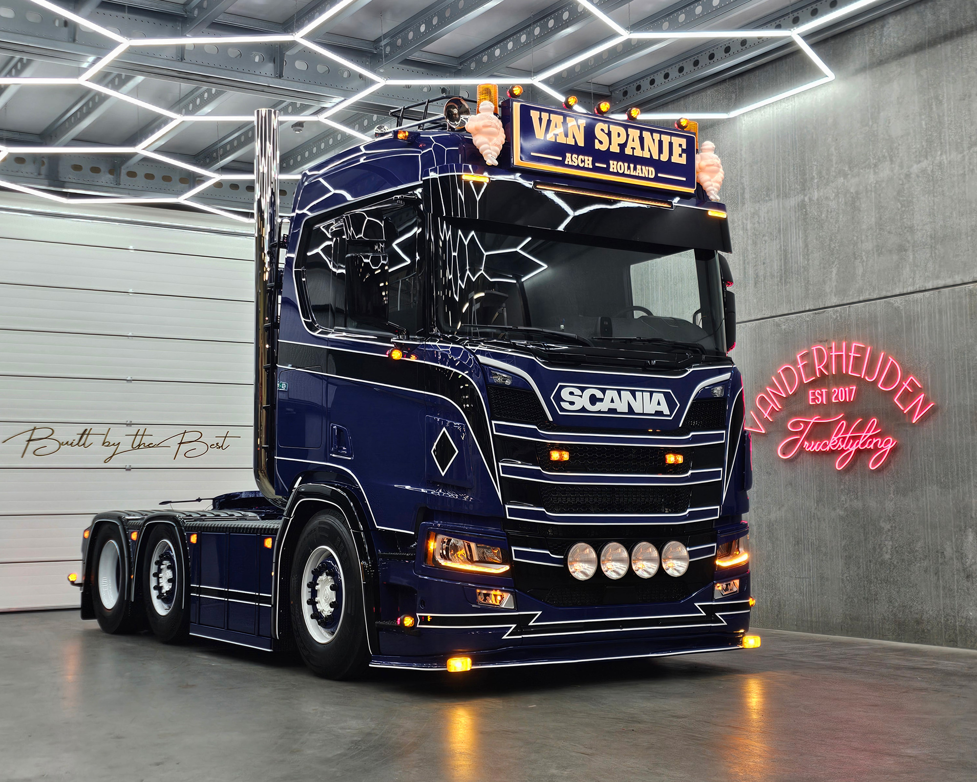 Scania R530 Tom van Spanje | Van der Heijden Truckstyling