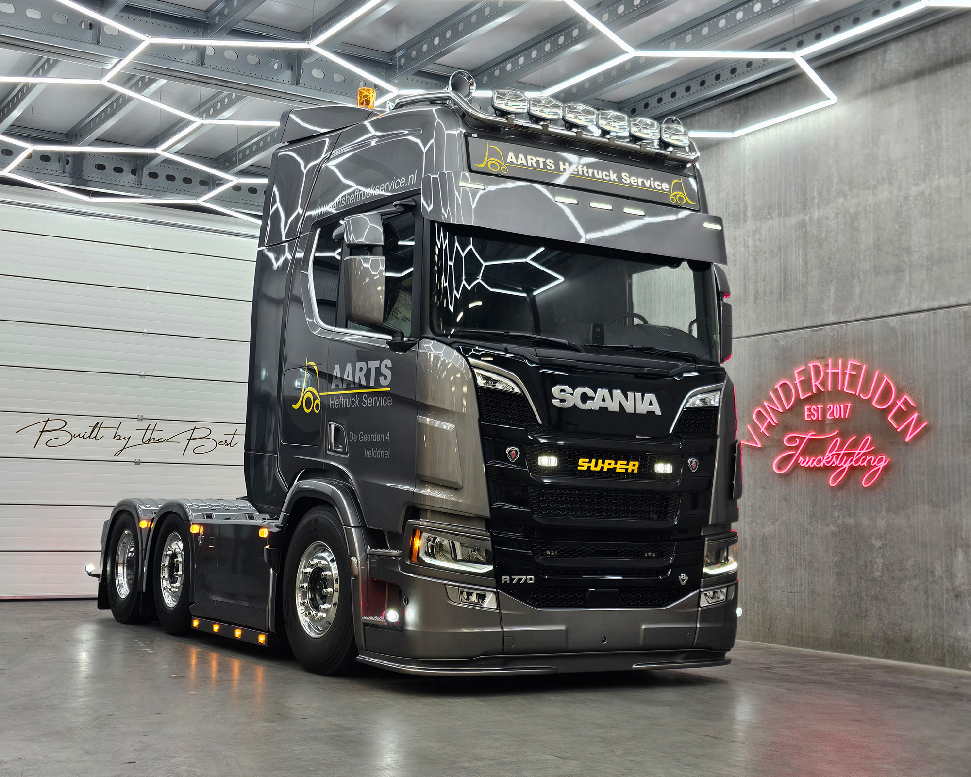 Scania R770 Aarts Heftruckservice | Van der Heijden Truckstyling