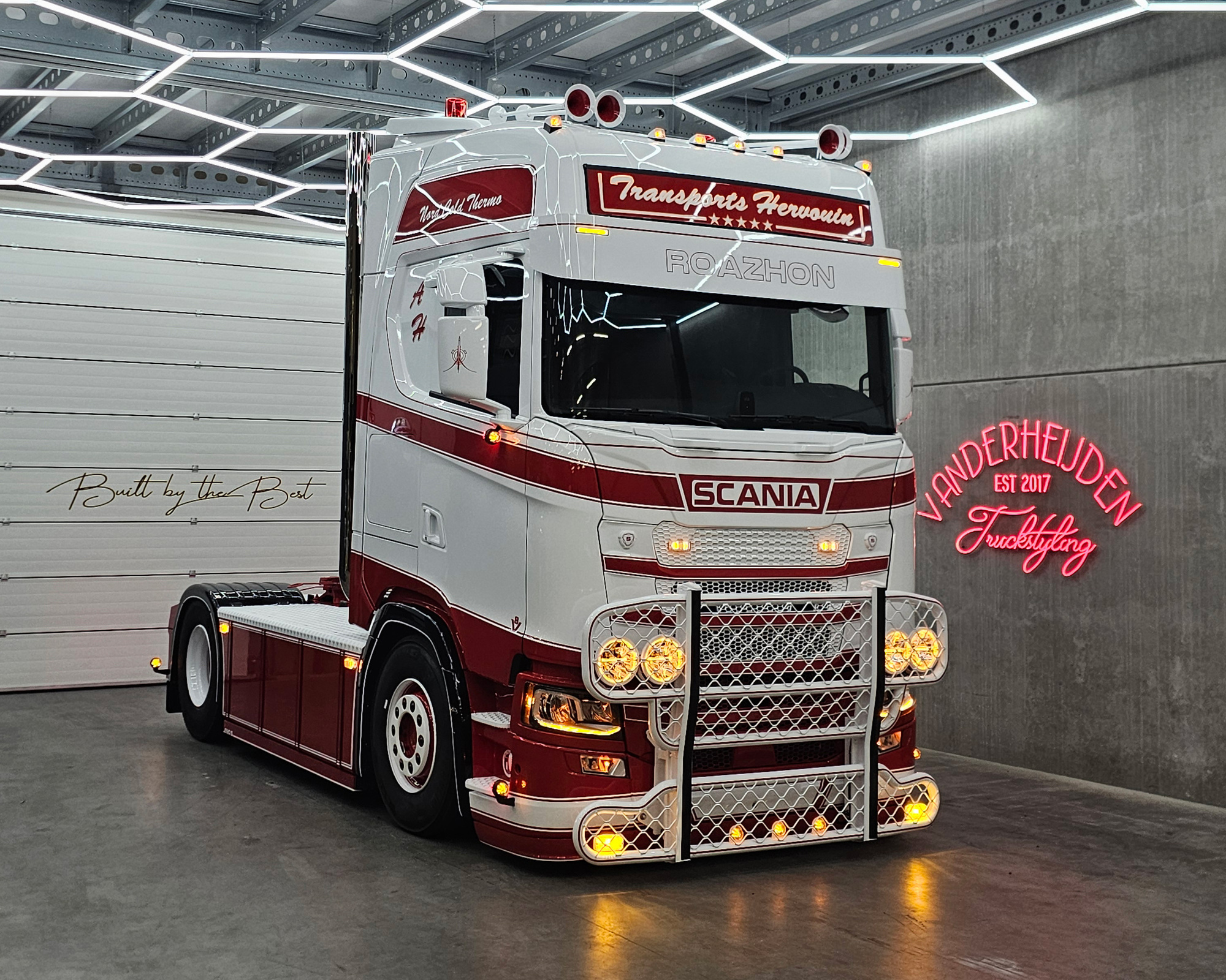 Scania 590S Antoine Hervouin (3e) | Van der Heijden Truckstyling