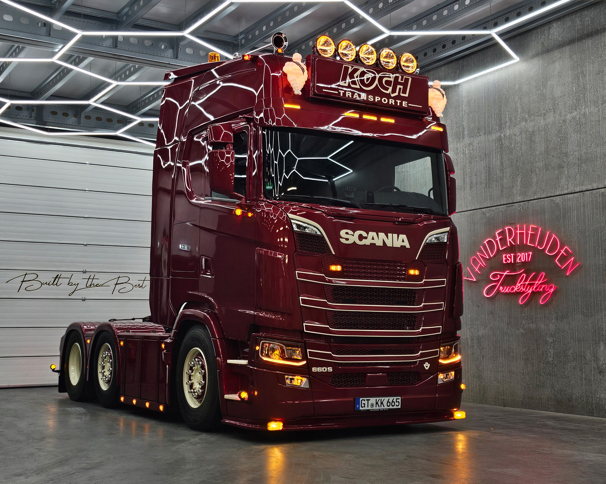 Scania R660 Kevin Koch | Van der Heijden Truckstyling