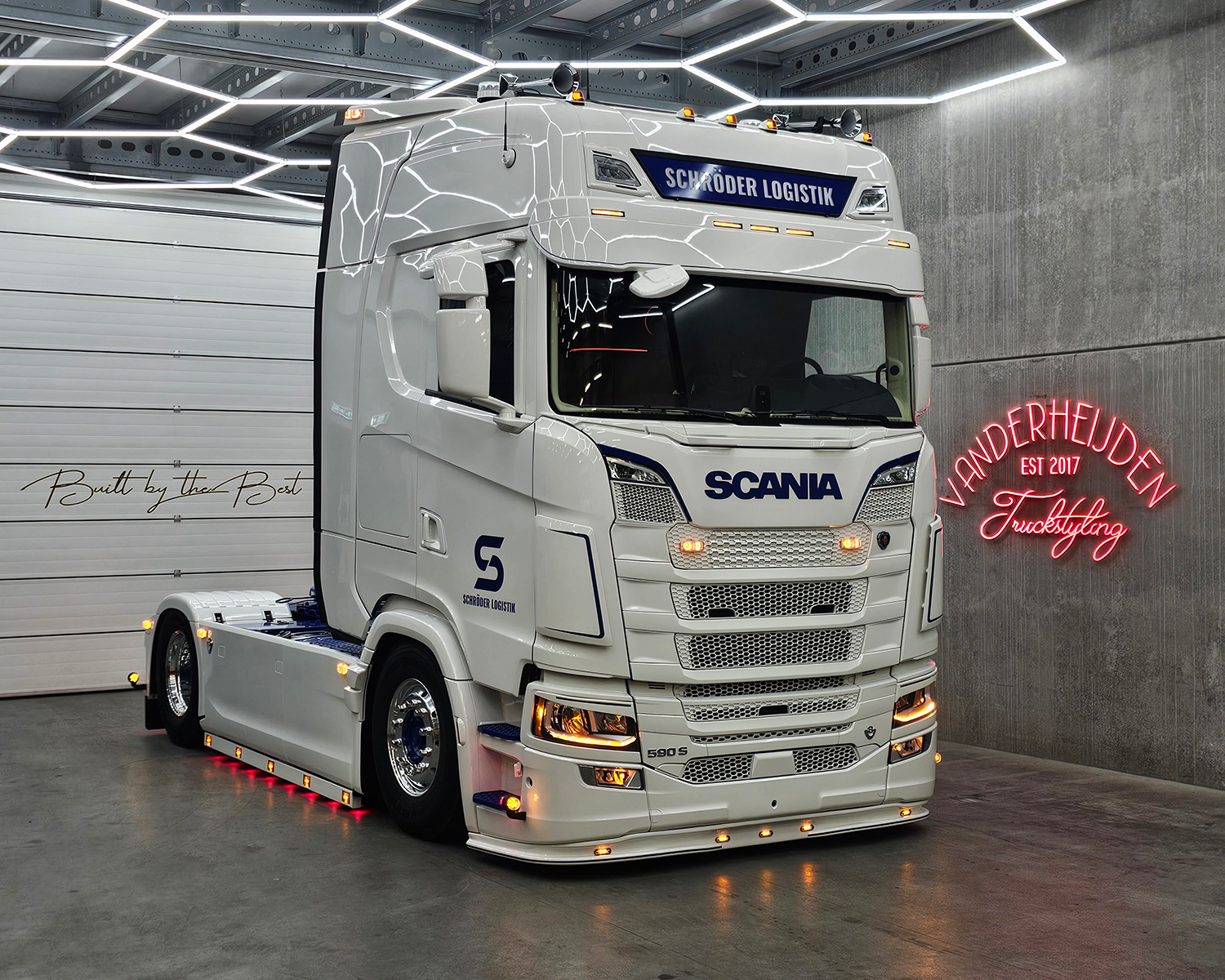 Scania 590s Schröder Logistik | Van der Heijden Truckstyling