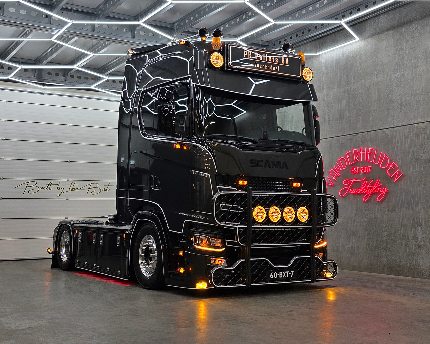 Scania 660S PR Pallets | Van der Heijden Truckstyling