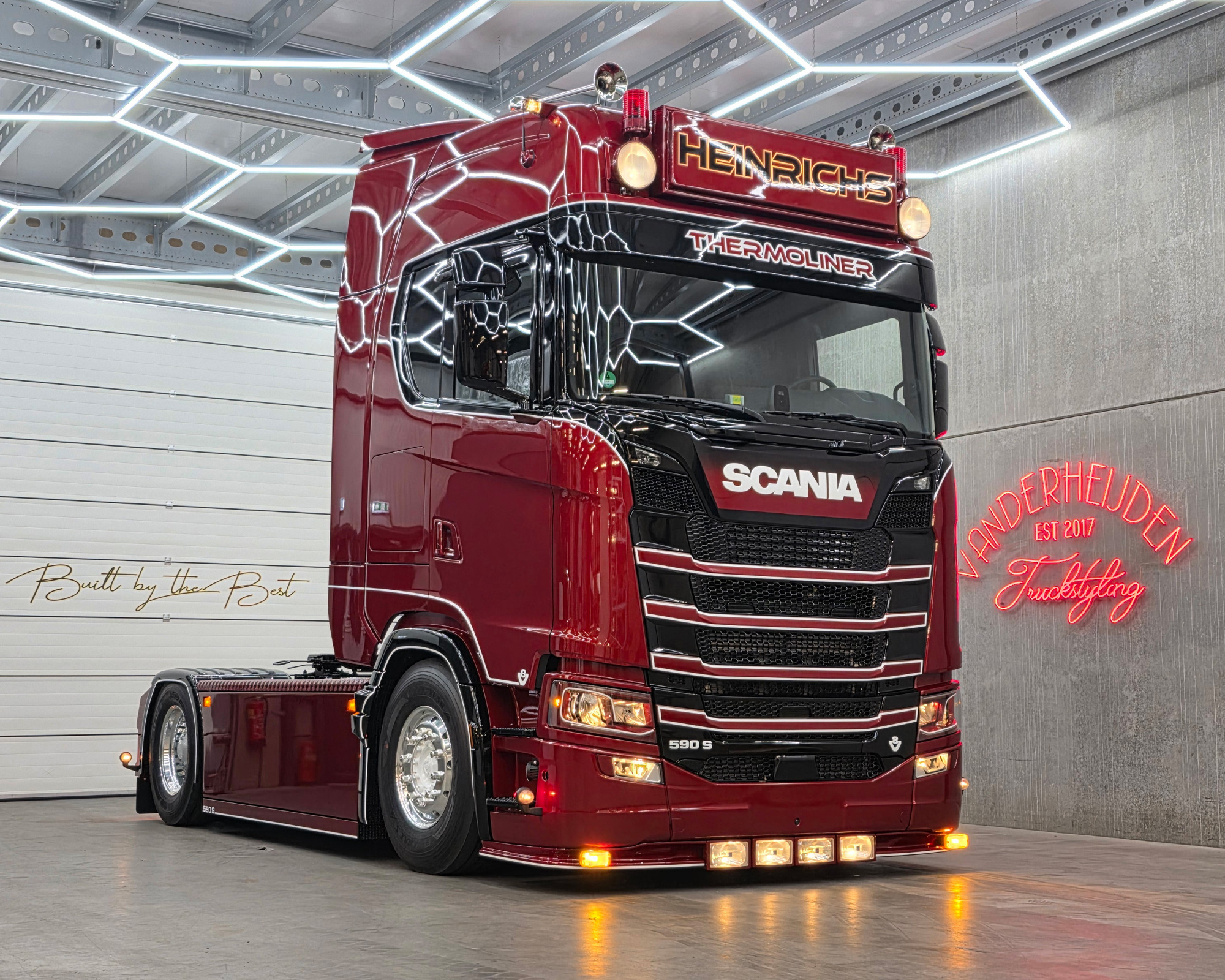 Scania 590s Heinrichs | Van der Heijden Truckstyling